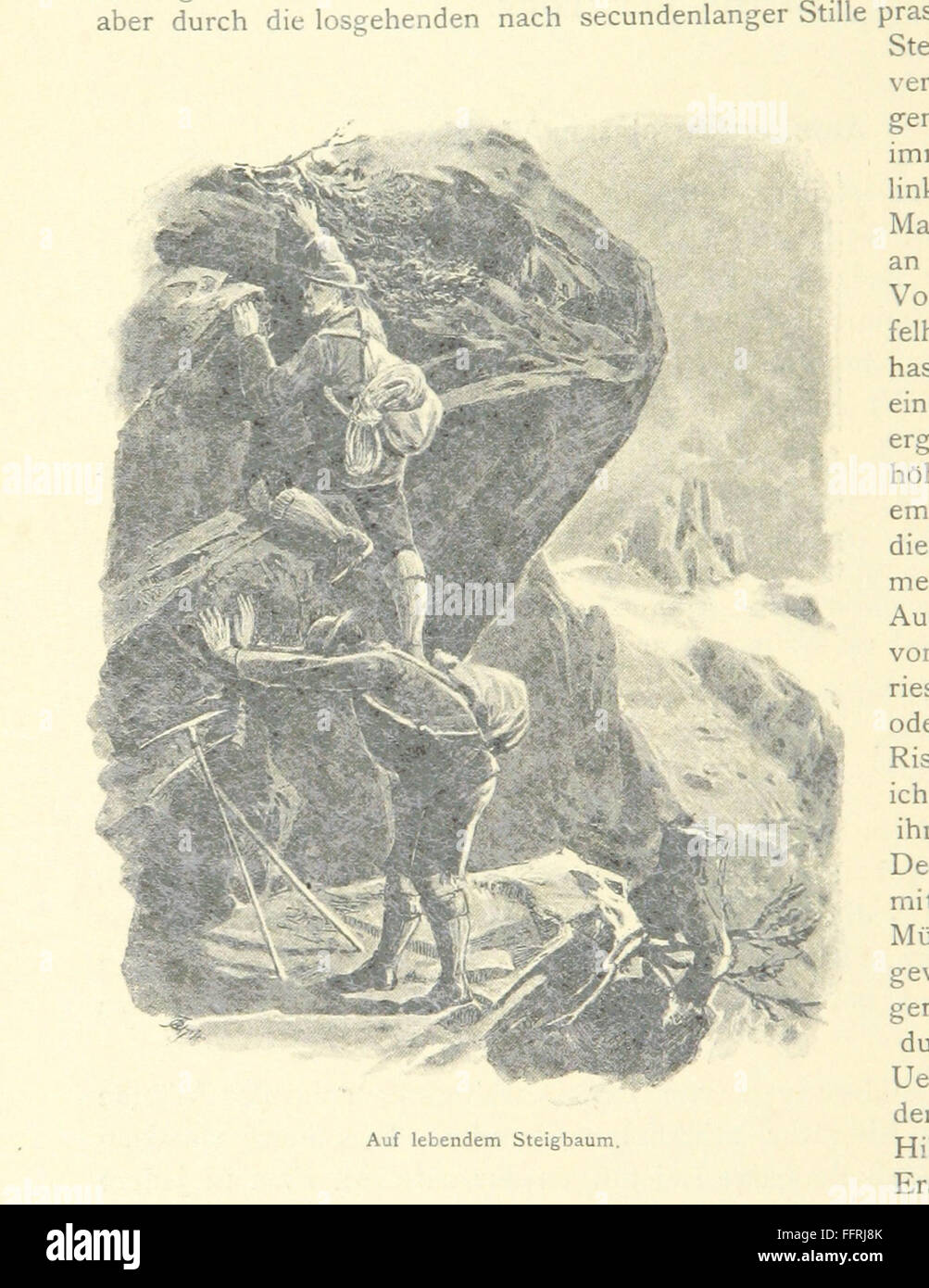 'Der Bergsteiger im Hochgebirge' (The Mountaineer in the High Mountains ...