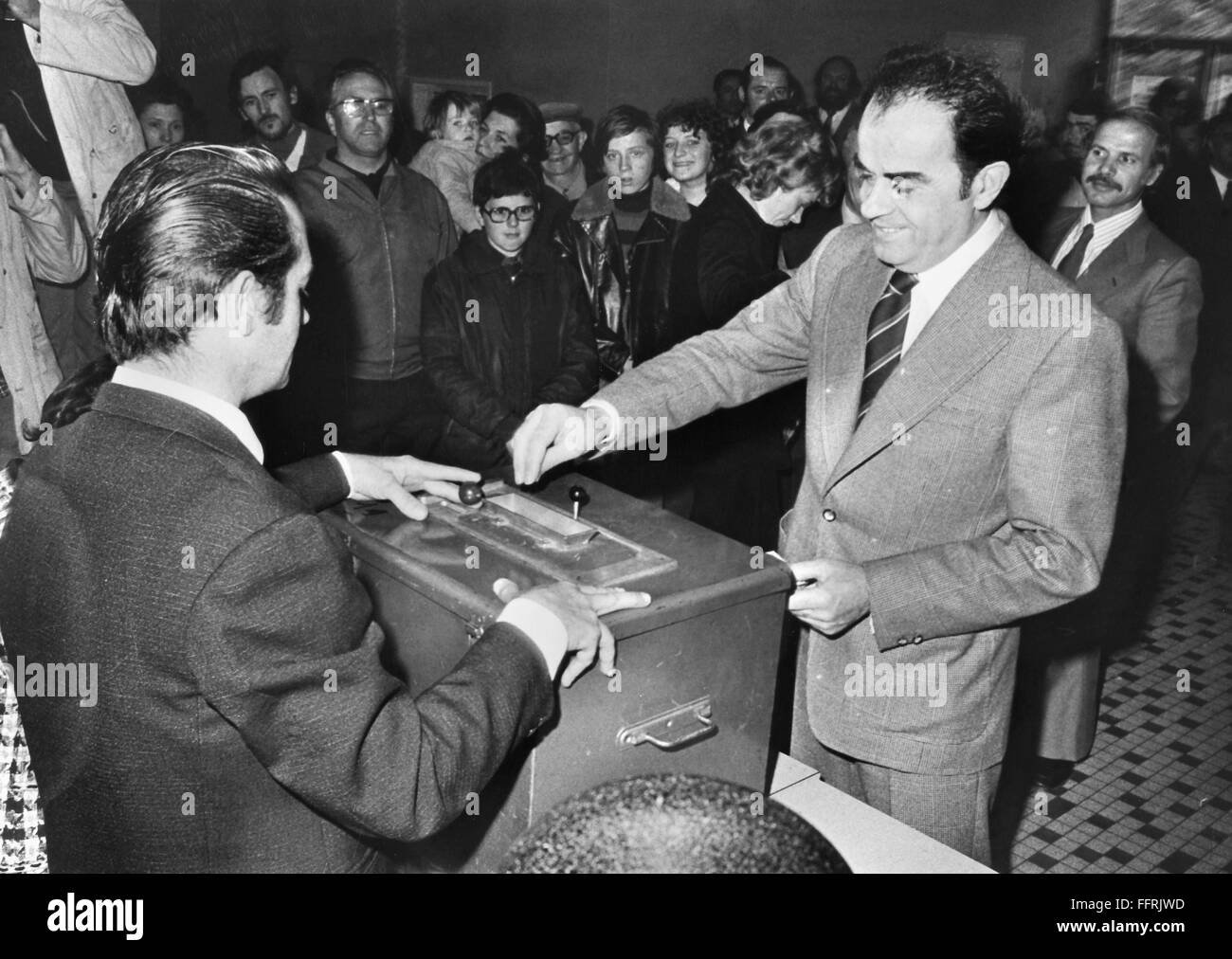GEORGES MARCHAIS /n(1920-1997). French politician and Communist Party ...