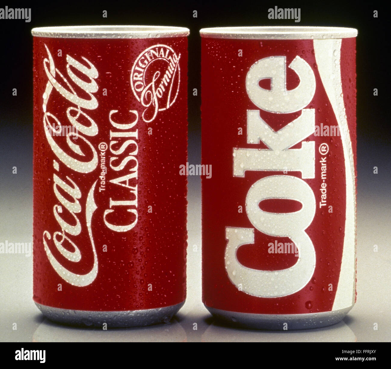 COCA-COLA, 1985. /nA can of original formula Coca-Cola, repackaged as ...