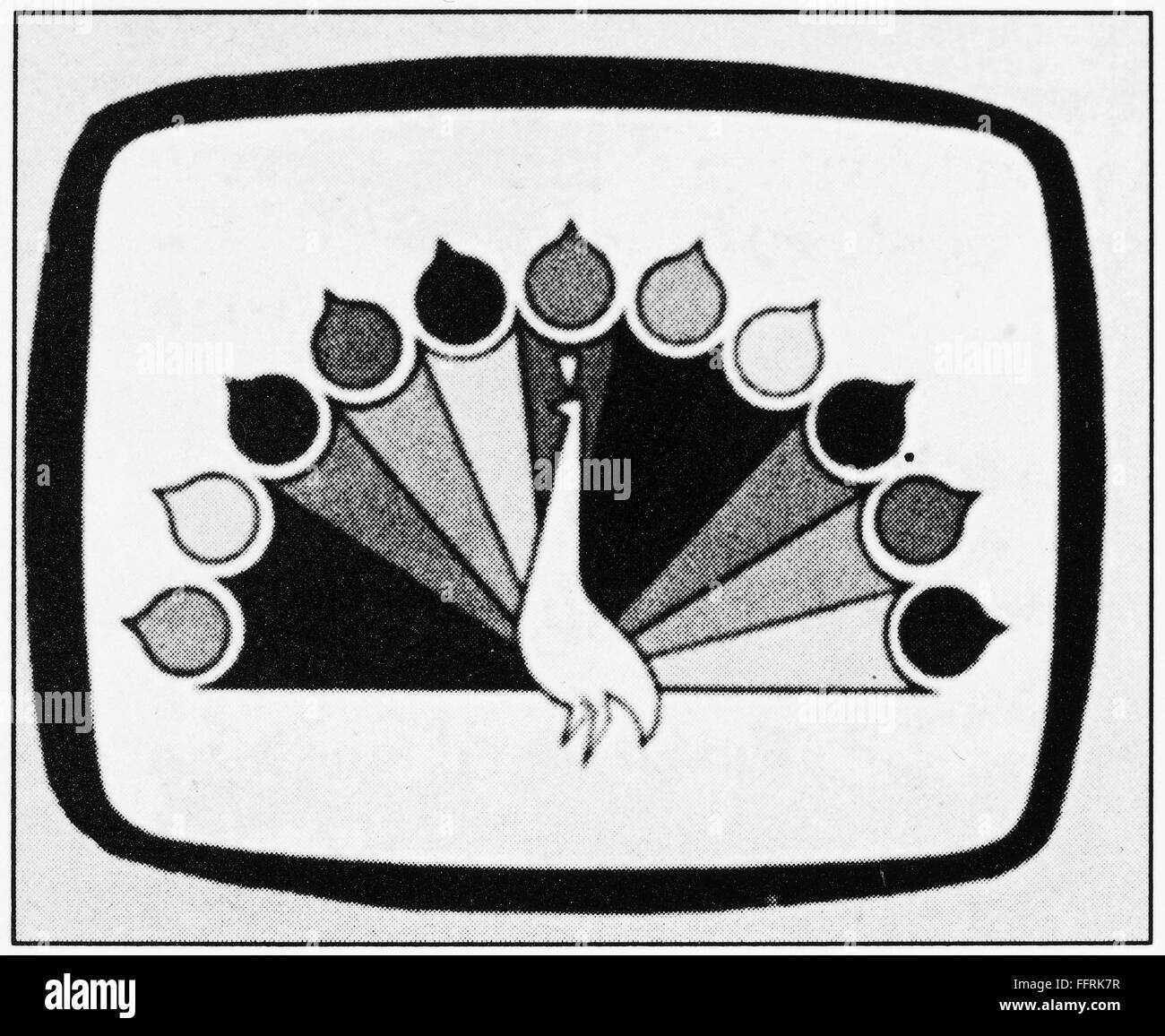 Television Nbc Logo 1956 Npeacock Logo Used In Television