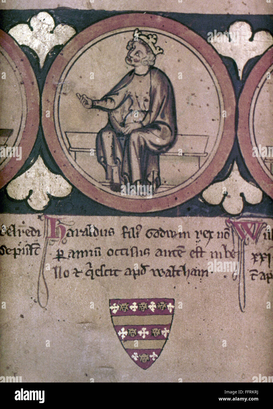 KING HAROLD II (c1022-1066). /nAlso known as Harold Godwinson. Last ...