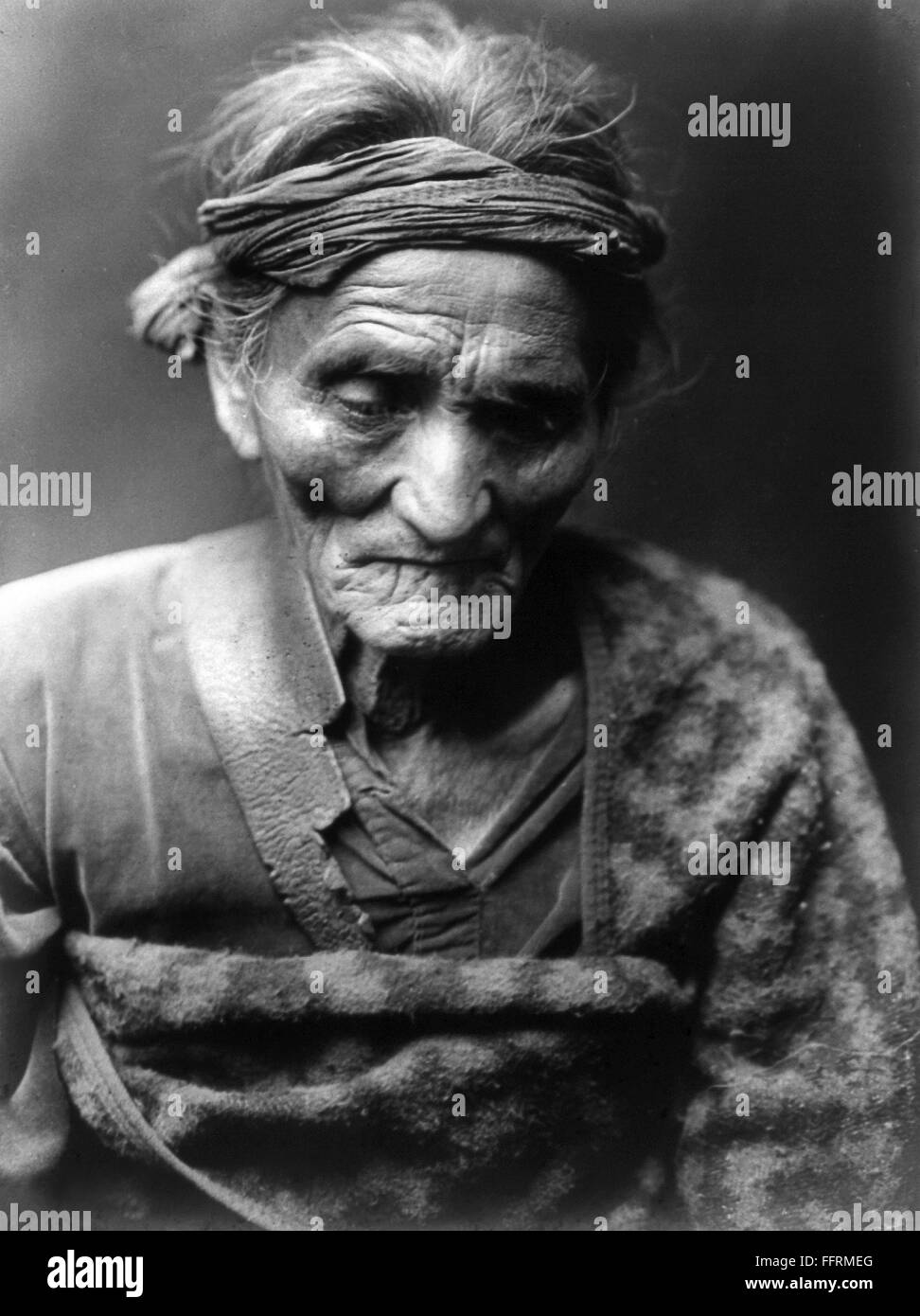 NAVAJO SHAMAN, c1905. /nPortrait of Hatali Nez, Navajo man and a shaman ...