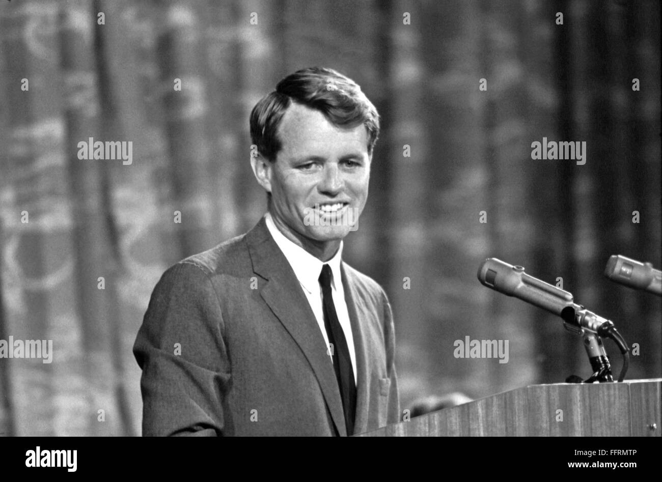ROBERT F. KENNEDY /n(1925-1968). American lawyer and politician ...