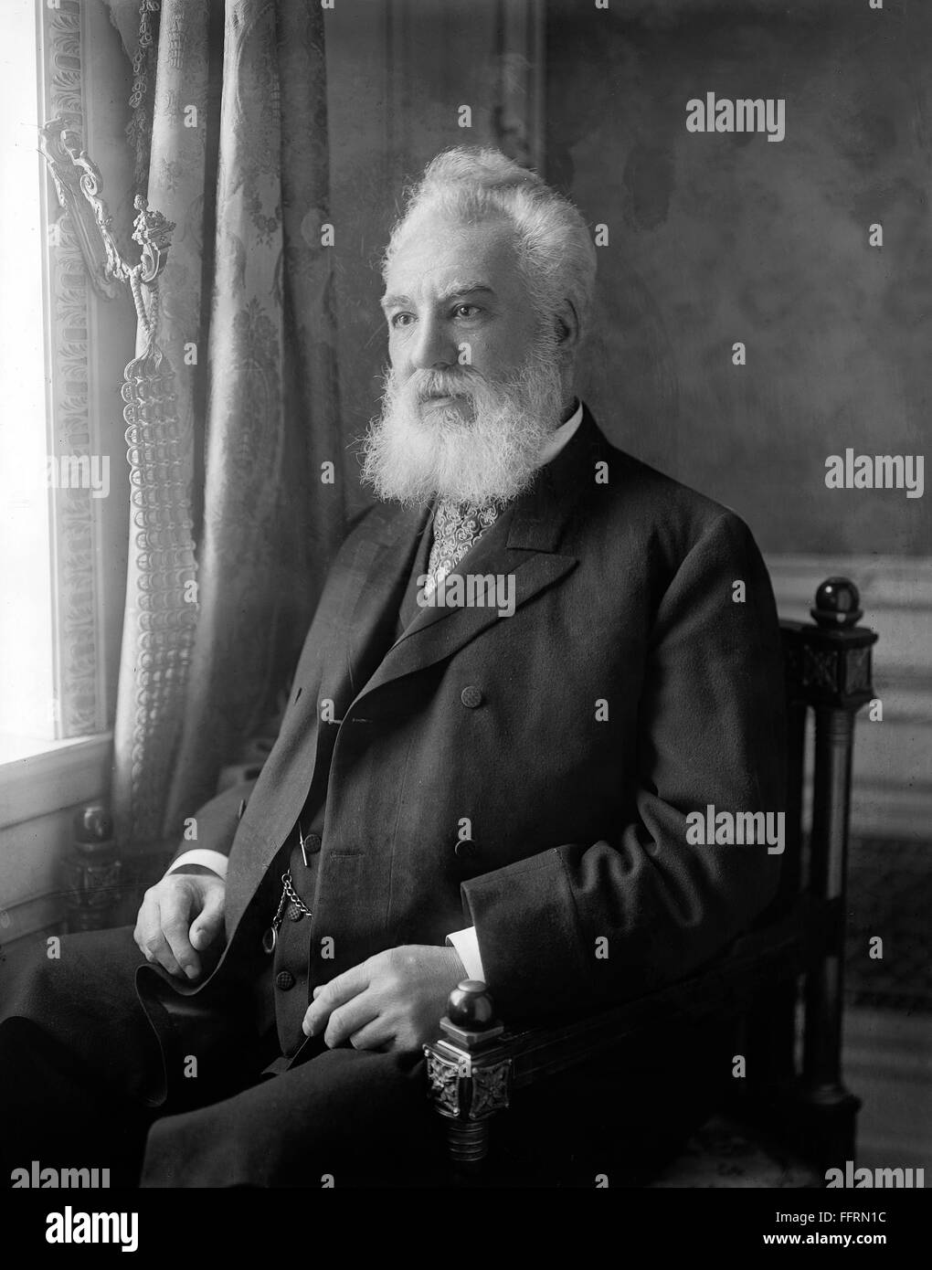 ALEXANDER GRAHAM BELL/n(1847-1922). /nAmerican (Scottish-born) teacher ...