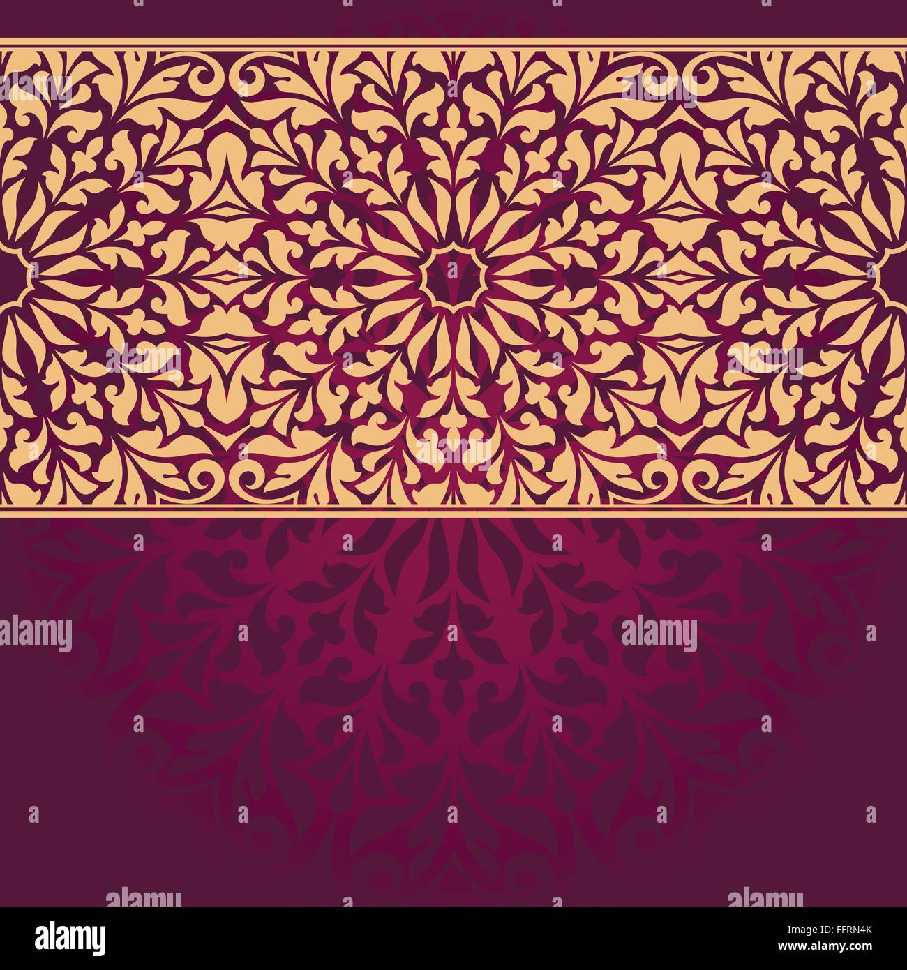Floral Indian pattern Stock Vector Image & Art - Alamy
