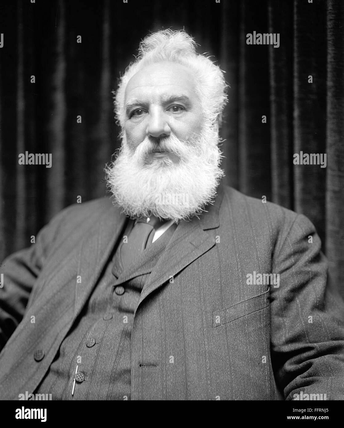 ALEXANDER GRAHAM BELL/n(1847-1922). /nAmerican (Scottish-born) teacher ...