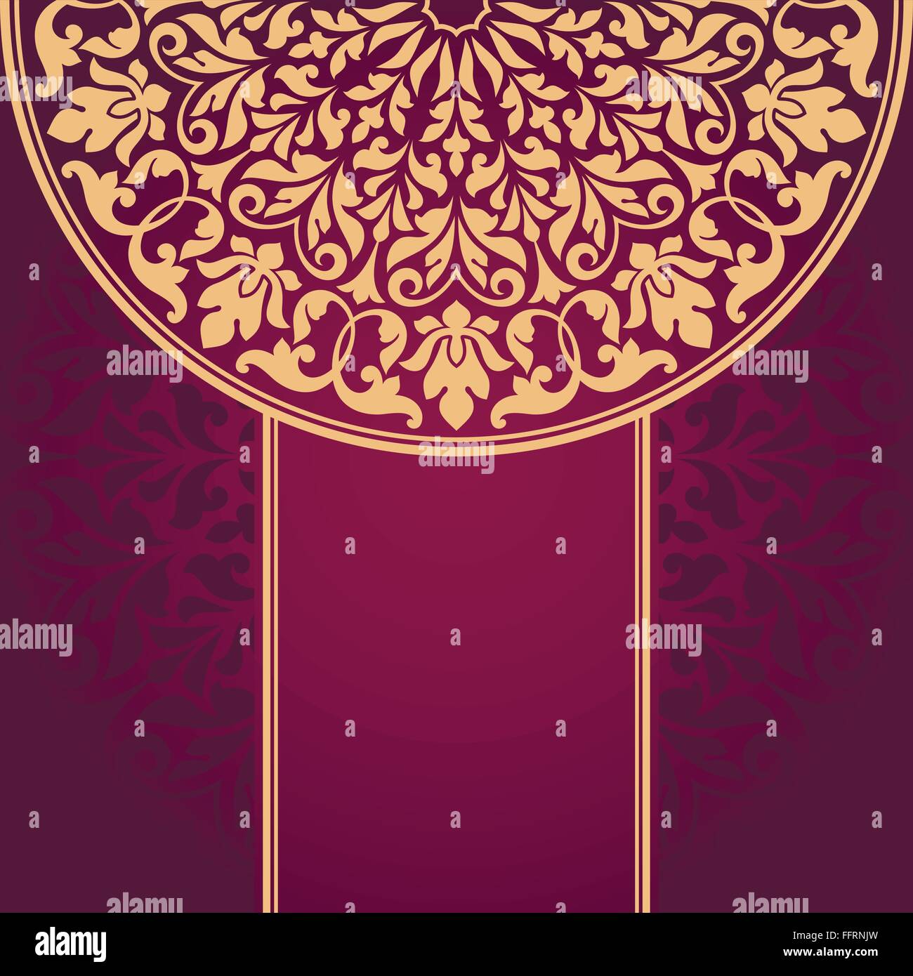 Floral Indian pattern Stock Vector Image & Art - Alamy