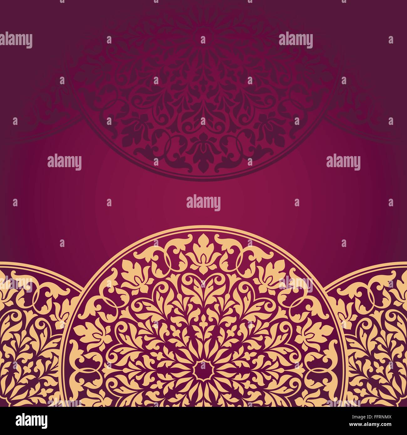 Floral Indian pattern Stock Vector Image & Art - Alamy