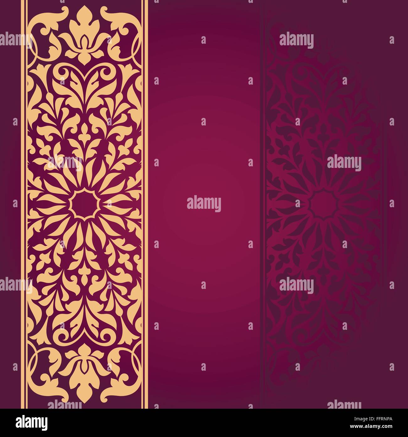 Floral Indian pattern Stock Vector Image & Art - Alamy
