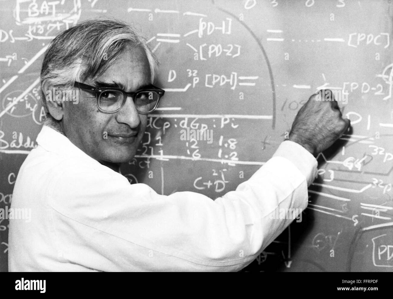 HAR GOBIND KHORANA (1922- ). /nAmerican (Indian-born) biochemist ...