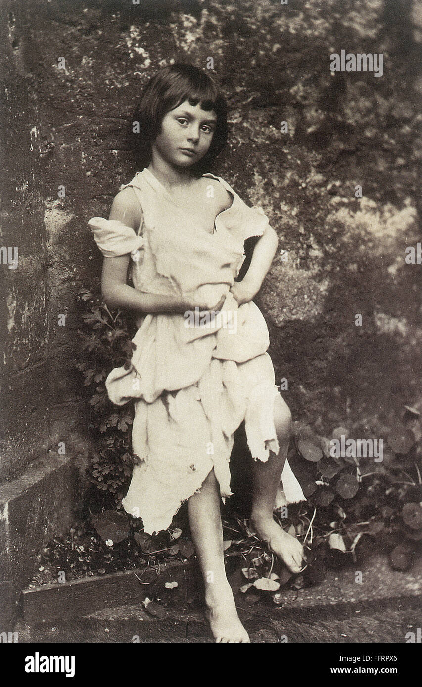 ALICE LIDDELL (1852-1934). /nAlice Pleasance Liddell. The inspiration ...