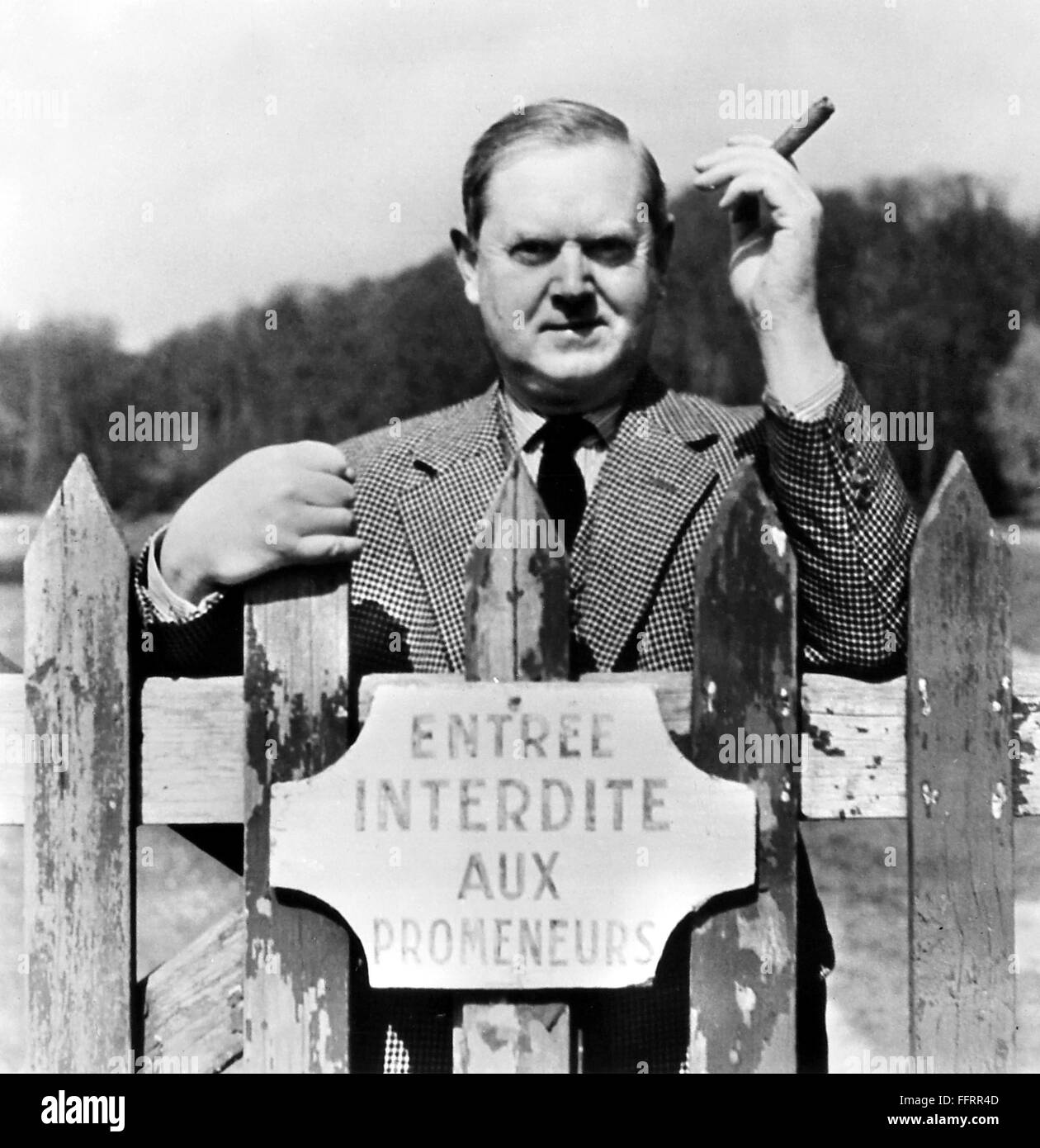 EVELYN WAUGH (1903-1966). /nEnglish writer. Photographed by Cecil ...