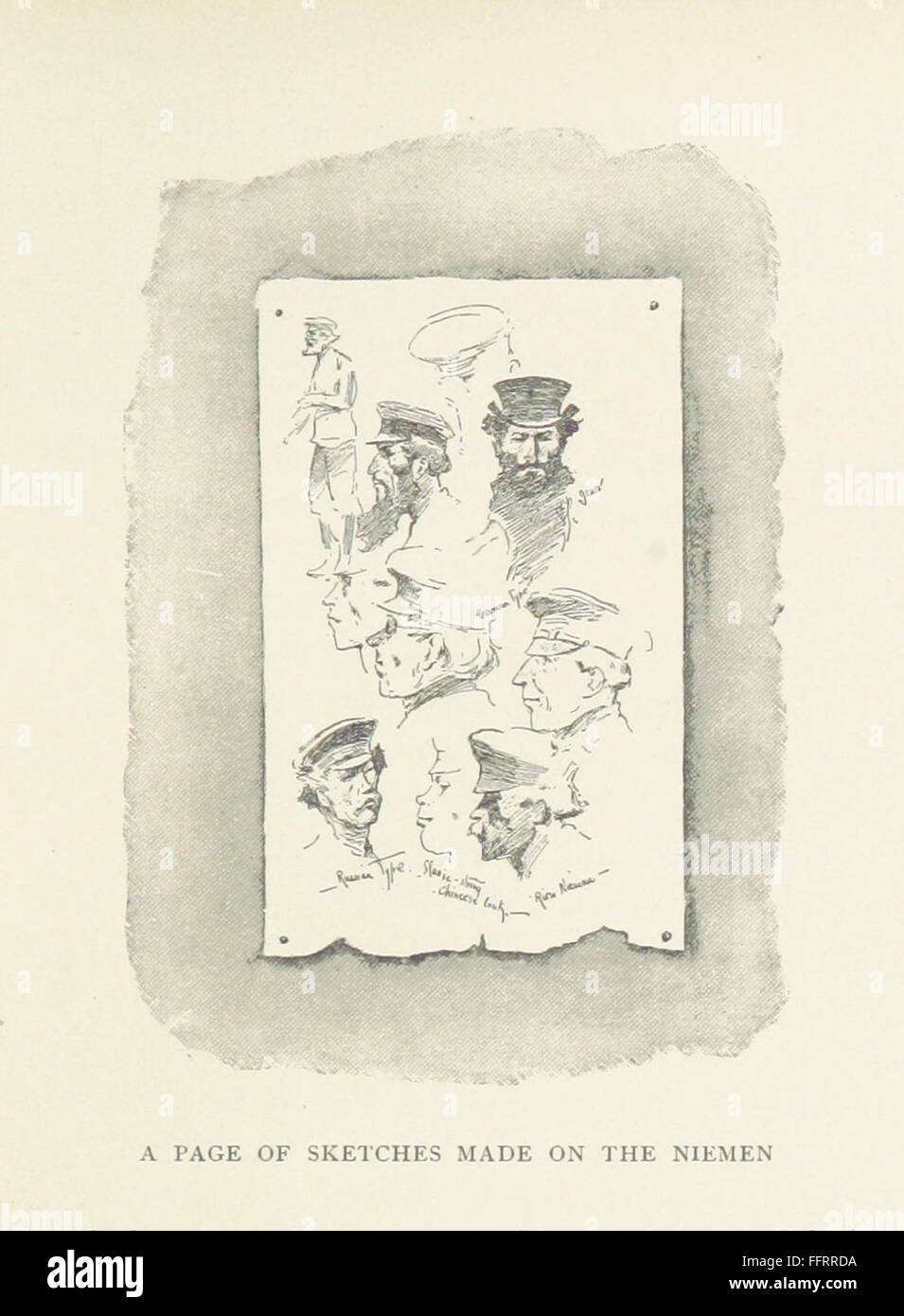 This vintage book explores the regions along the Russian frontier ...