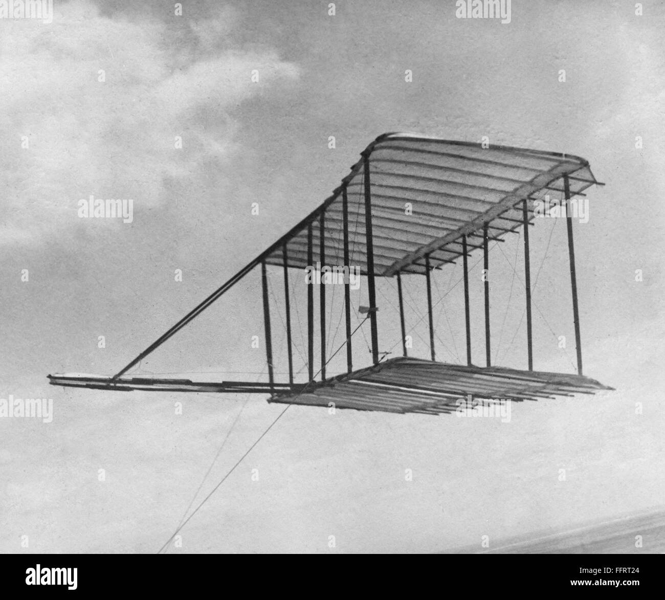 WRIGHT BROTHERS GLIDER. /nGlider invented by Orville and Wilbur Wright ...
