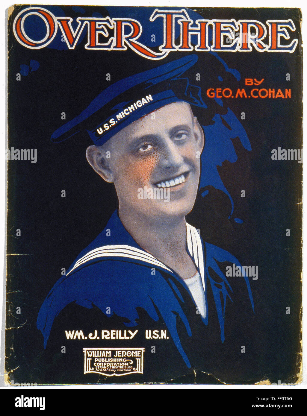 SHEET MUSIC COVER, 1917. /nAmerican sheet music cover, 1917, for George ...