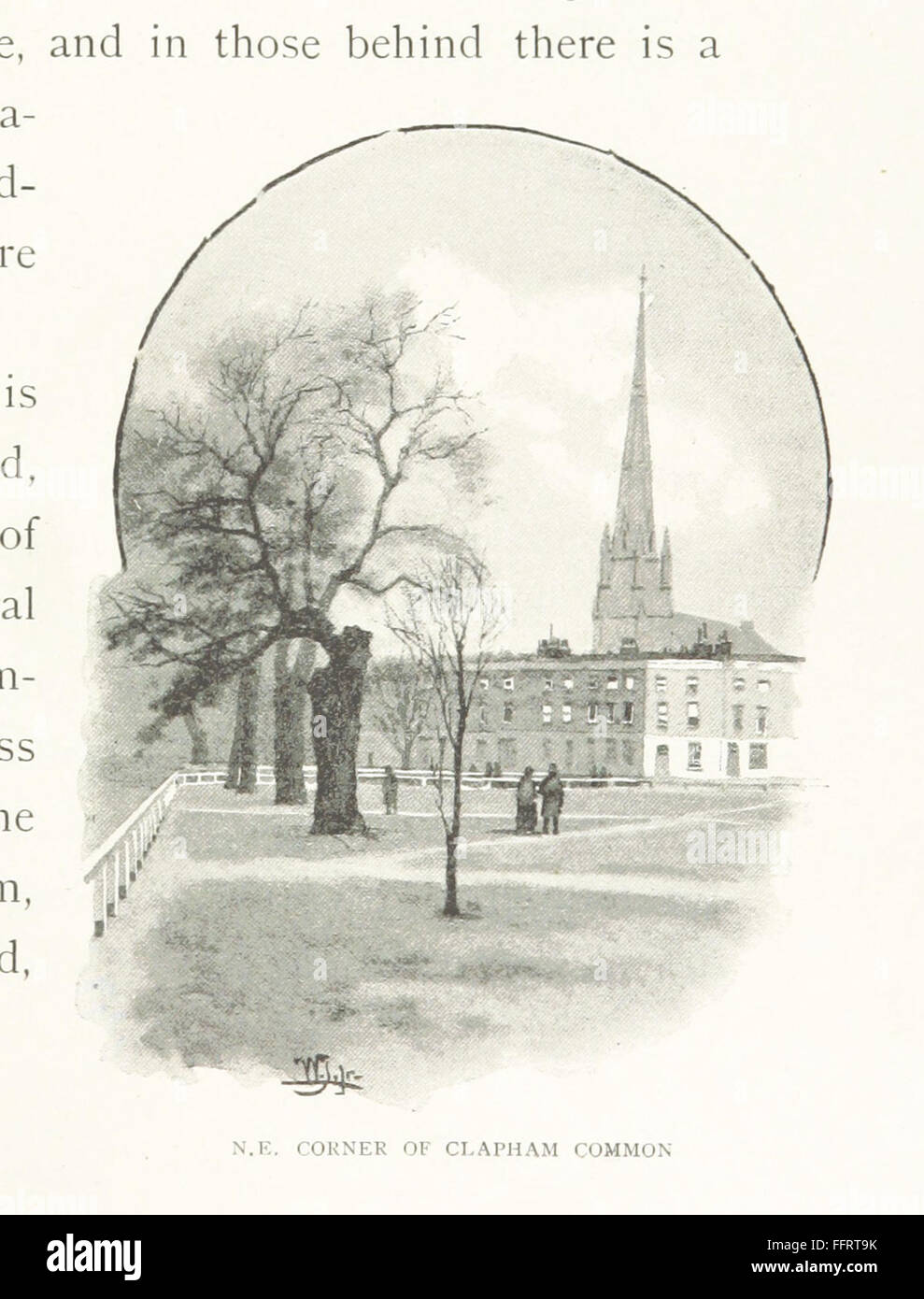 A vintage book documenting the suburbs of London as they appeared in ...