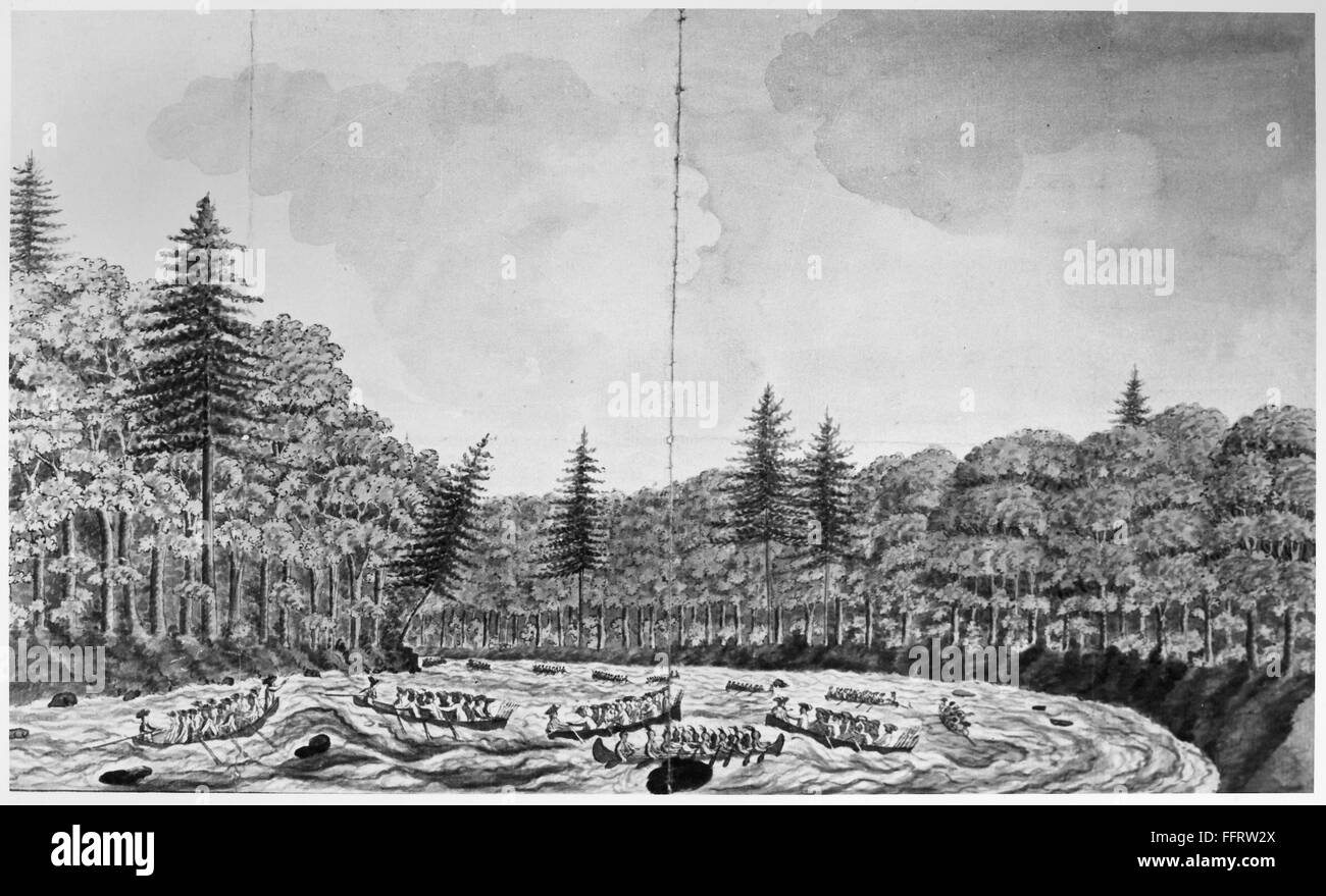 MONTREAL EXPEDITION, 1760. /nBritish troops under the command of ...