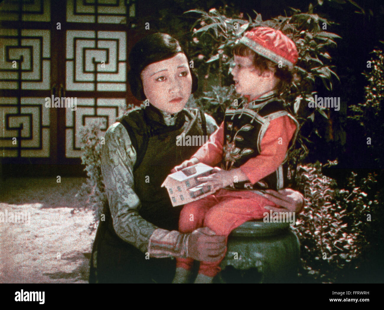 TOLL OF THE SEA, 1922. /nAnna May Wong and Priscilla Moran in a scene ...