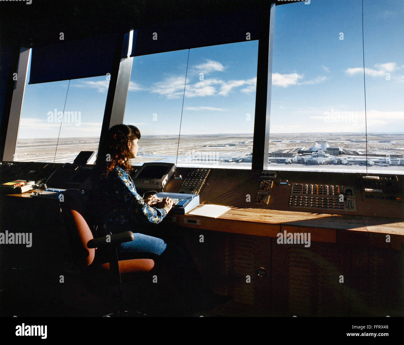 CONTROL TOWER OPERATOR. /nA control tower operator at Denver ...