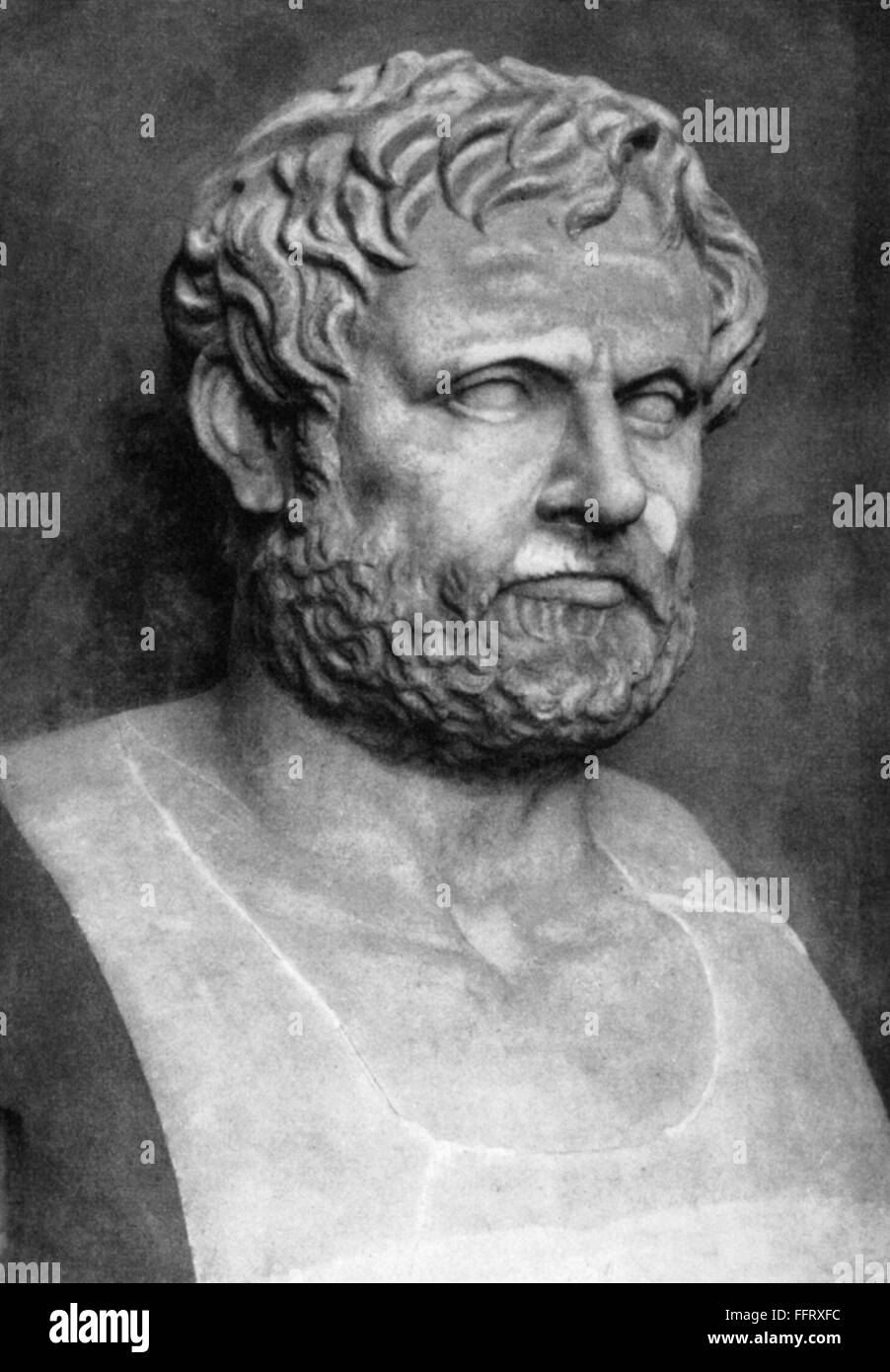 PINDAR (c522-443 B.C.). /nGreek lyric poet. Antique Greek sculpture ...