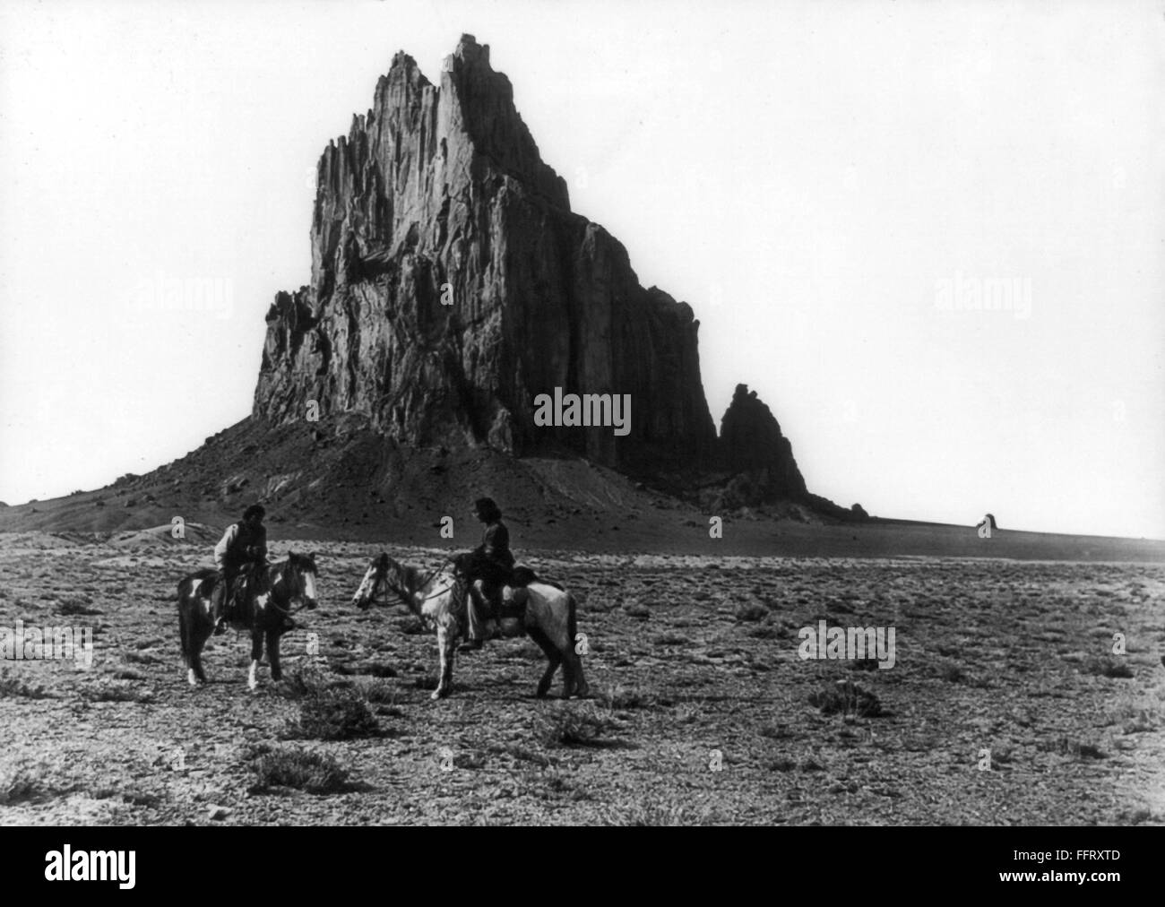 Indian on horseback Black and White Stock Photos & Images - Alamy
