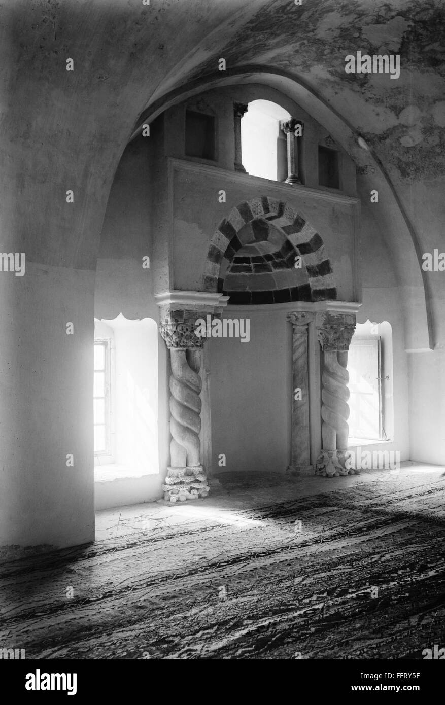 JERUSALEM: LAST SUPPER. /nThe interior chamber of the Cenacle, the site ...