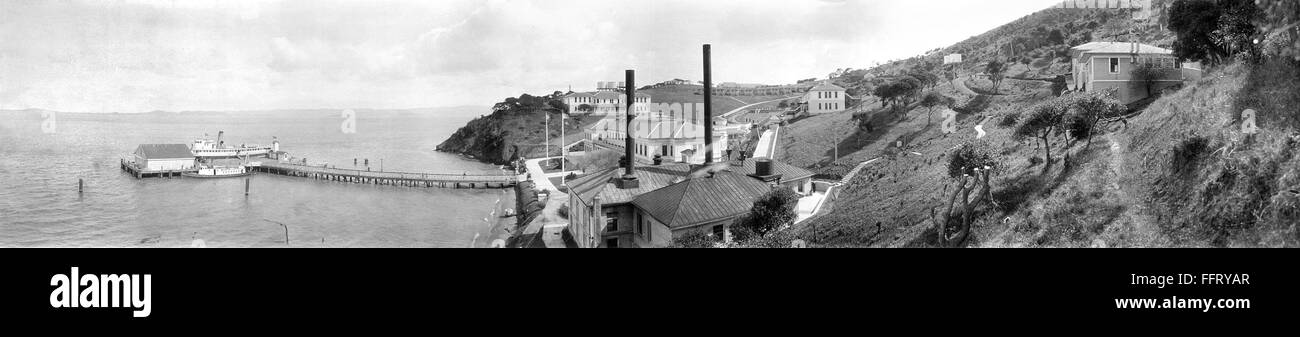 CALIFORNIA: ANGEL ISLAND. /nThe immigration station on Angel Island, in ...