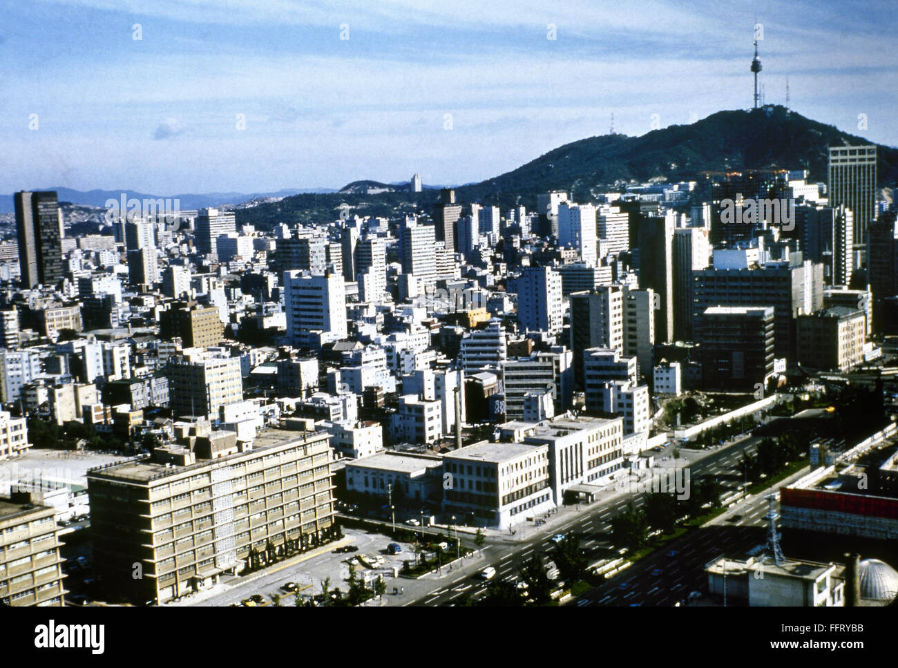 SOUTH KOREA: SEOUL, 1979. /nView of the modern city of Seoul, South ...