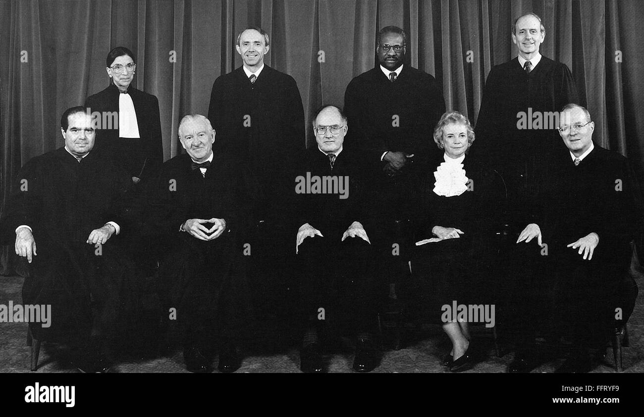 U.S. SUPREME COURT, c1995. /nMembers of the United States Supreme Court ...