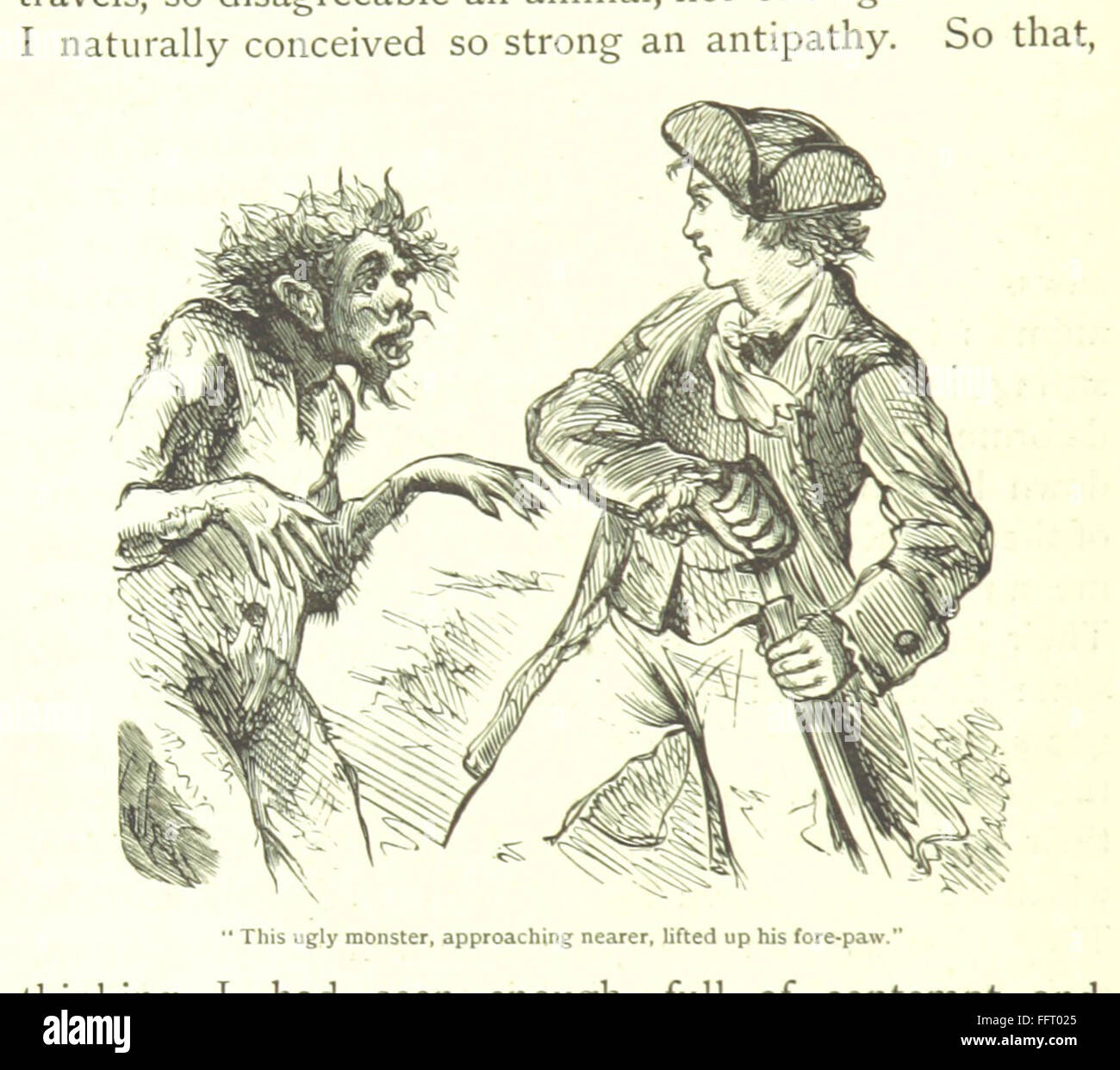 Gulliver's travels map illustration hi-res stock photography and images ...
