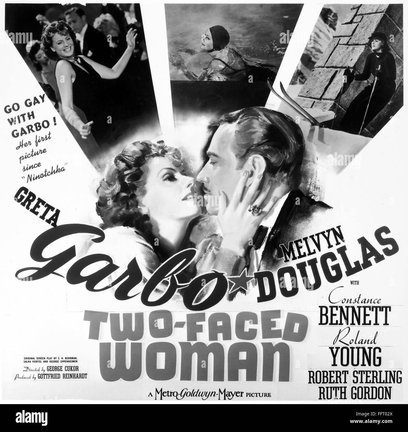TWO-FACED WOMAN, 1941. /nPoster for the film 'Two-Faced Woman ...