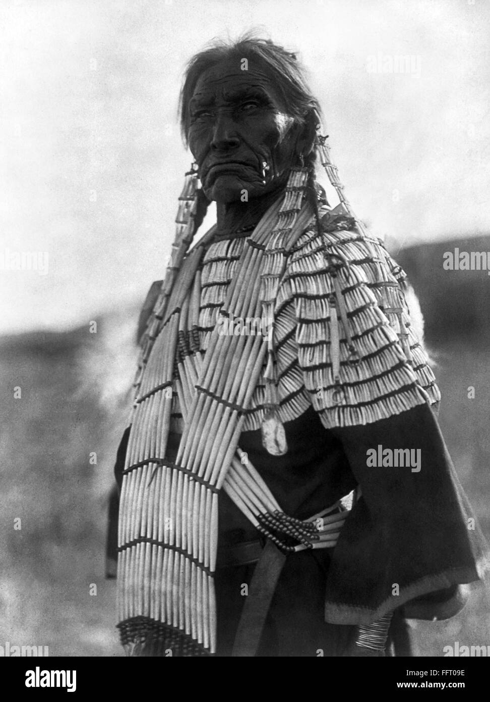 SIOUX WOMAN, c1907. /nThe wife of Slow Bull, a Sioux Native American ...