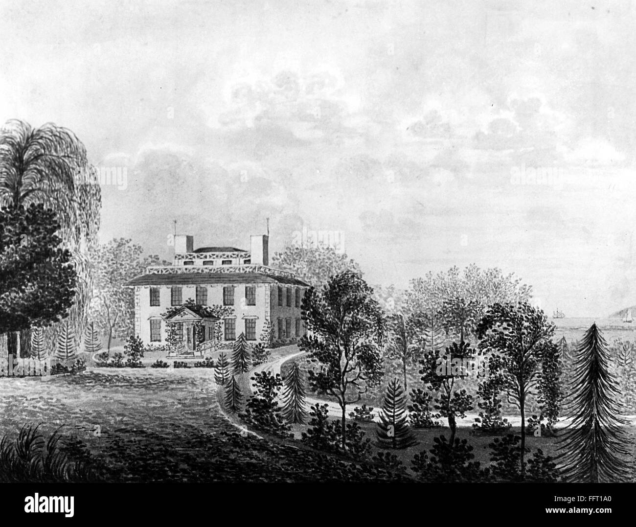 JOSIAH QUINCY HOUSE./nThe country home of Colonel Josiah Quincy I (1709 ...