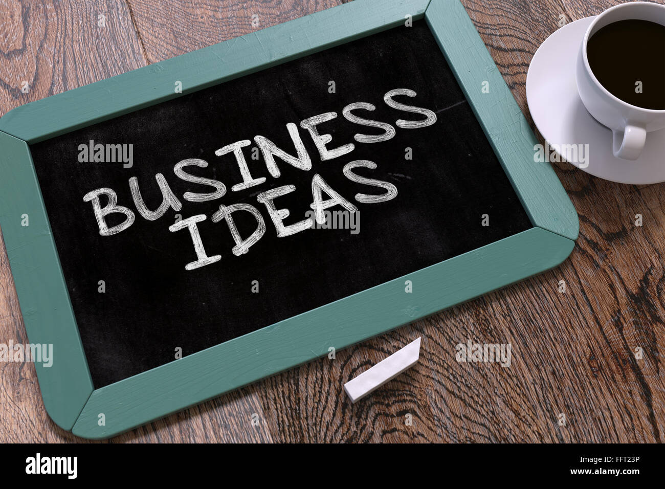 Hand Drawn Business Ideas Concept on Chalkboard Stock Photo - Alamy