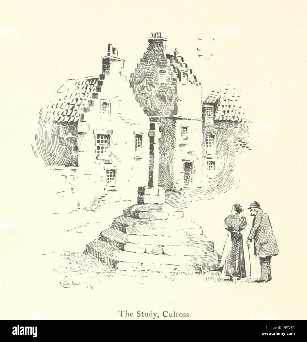 of 'The Fringes of Fife ... Illustrated, etc' Stock Photo - Alamy