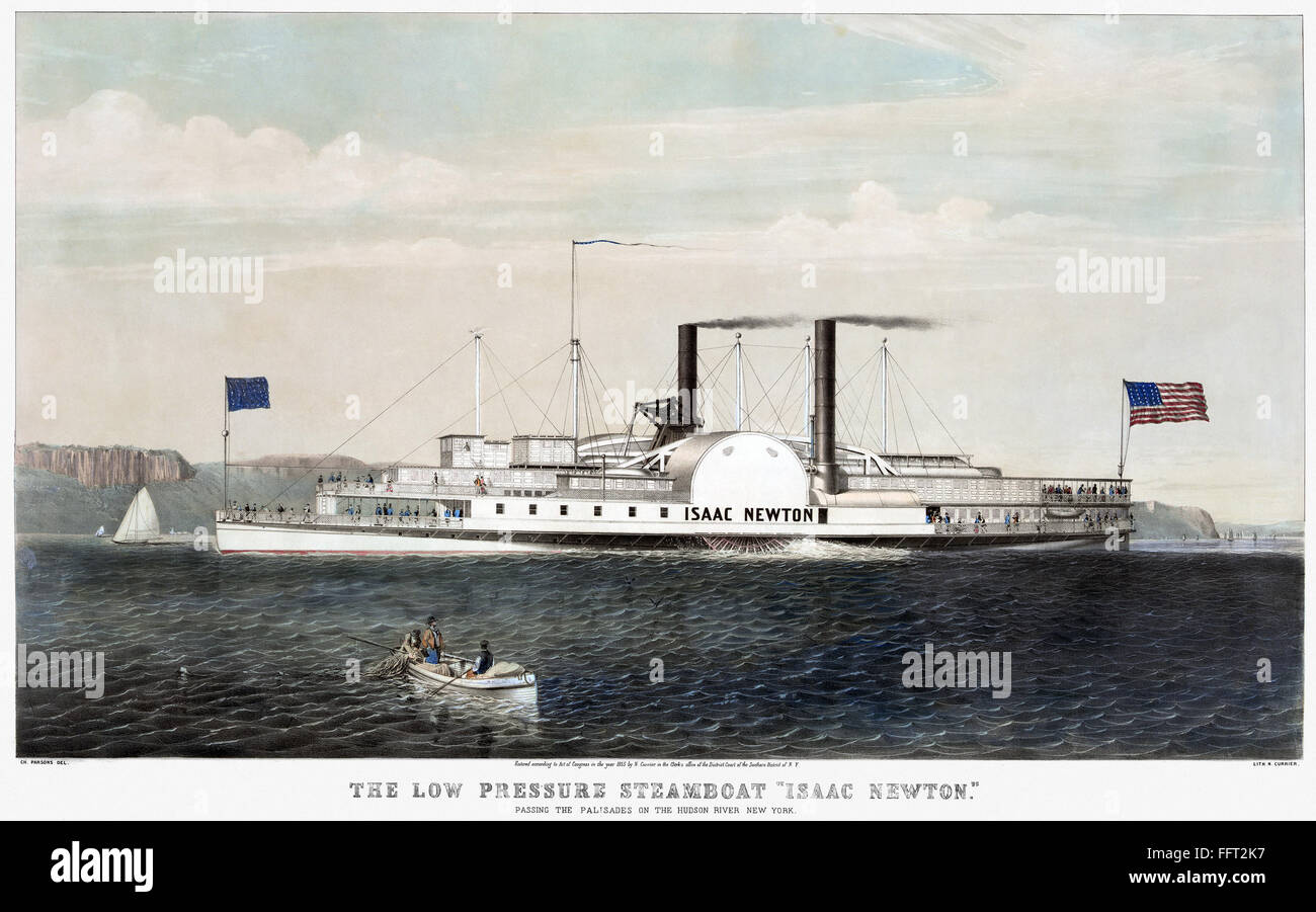 The low pressure steamboat isaac newton hi-res stock photography and ...