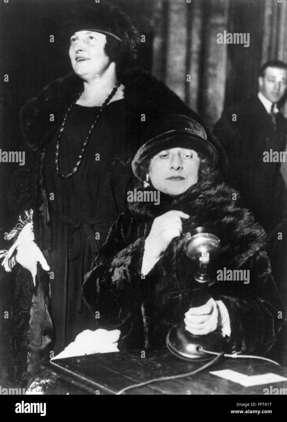 CHICAGO: RADIO OPERA, c1921. /nScottish-American soprano Mary Garden ...