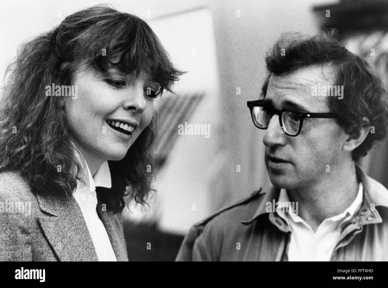 FILM: MANHATTAN, 1979. /nDiane Keaton as Mary Wilkie and Woody Allen as ...