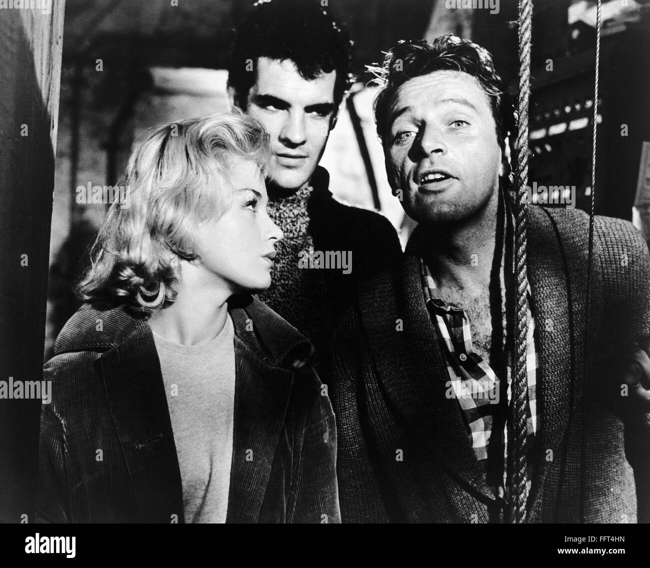 LOOK BACK IN ANGER, 1958. /nMary Ure and Richard Burton, right, in the ...