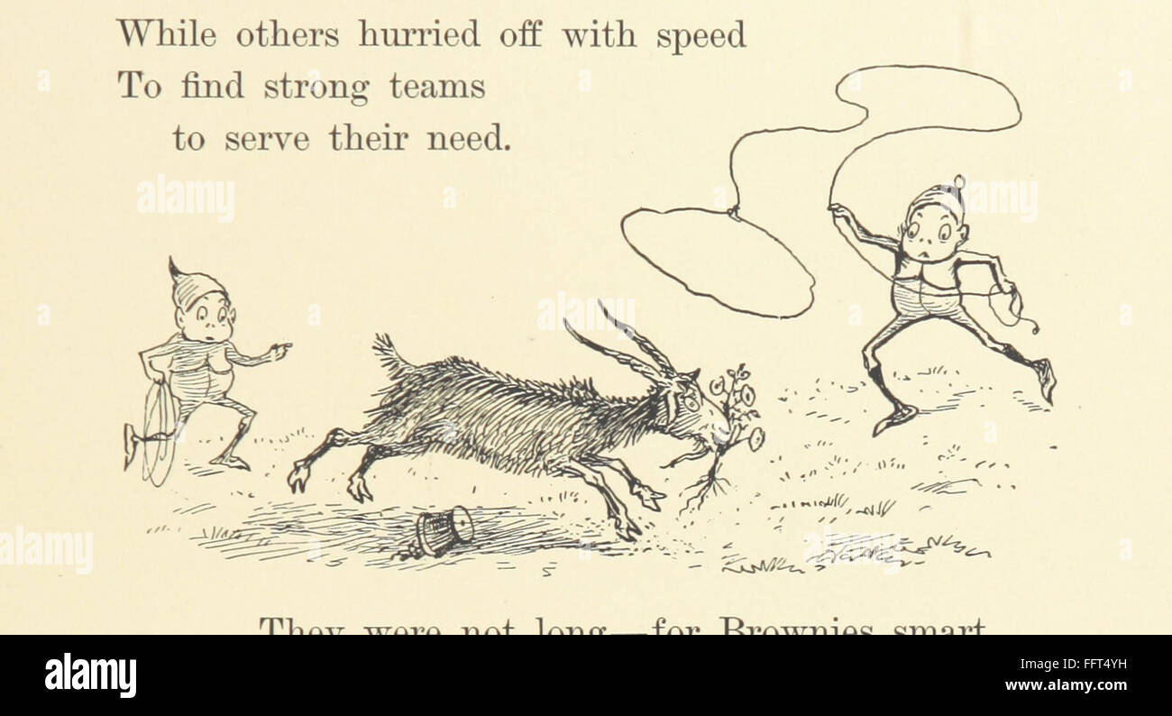 'The Brownies at Home' is a charming children's book featuring the ...