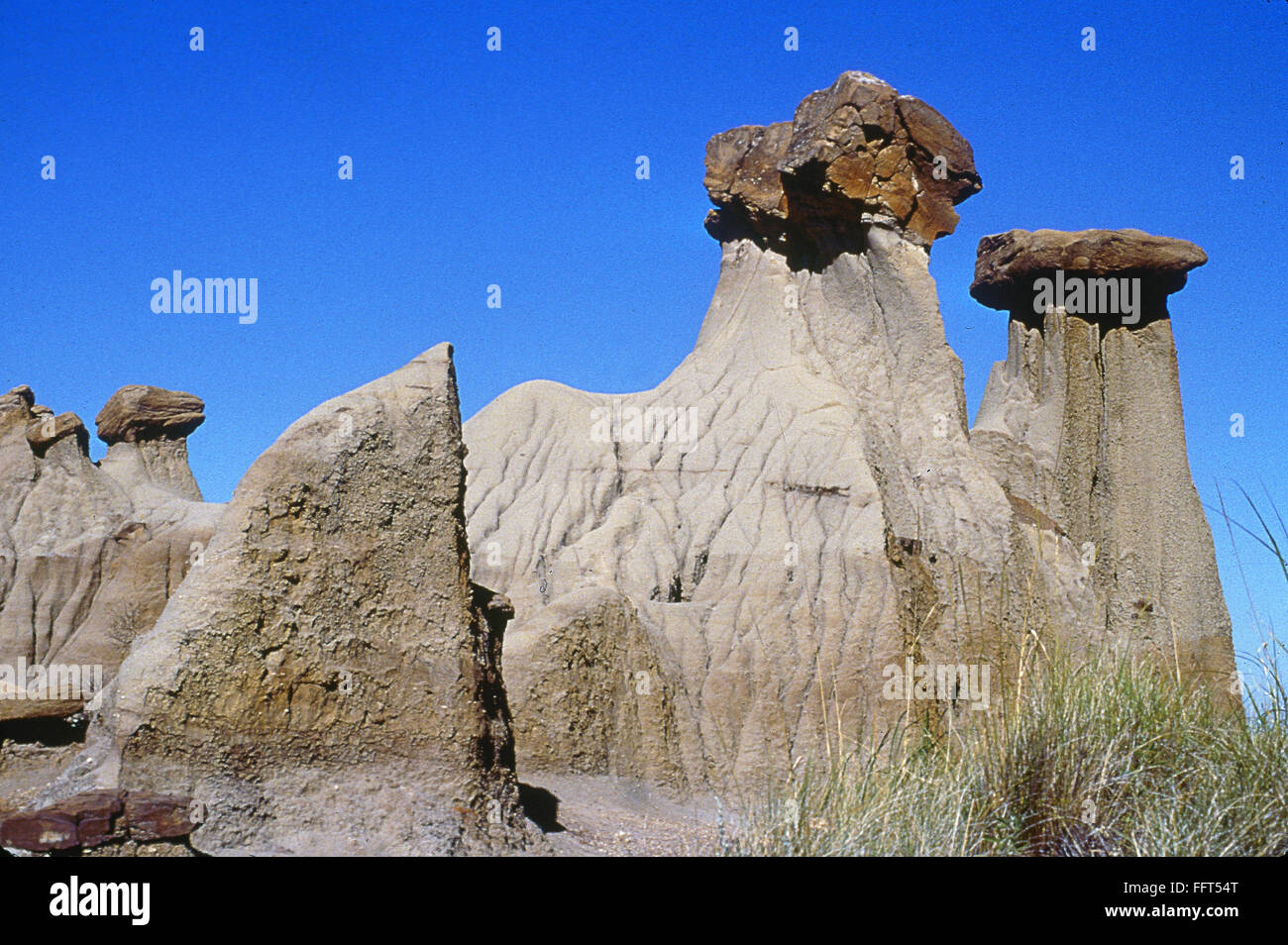 MONTANA: ROCK FORMATION. /nRock formation at Makoshika State Park in ...