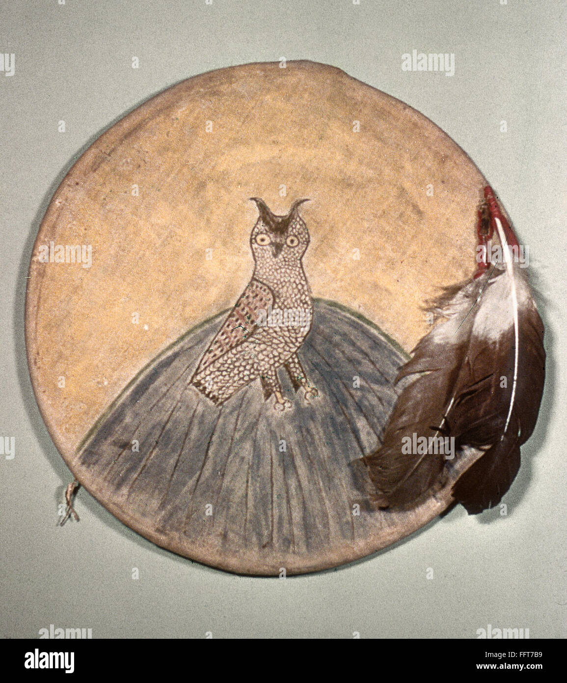 DAKOTA GHOST DANCE SHIELD. /nDakota Sioux Ghost Dance shield, from ...