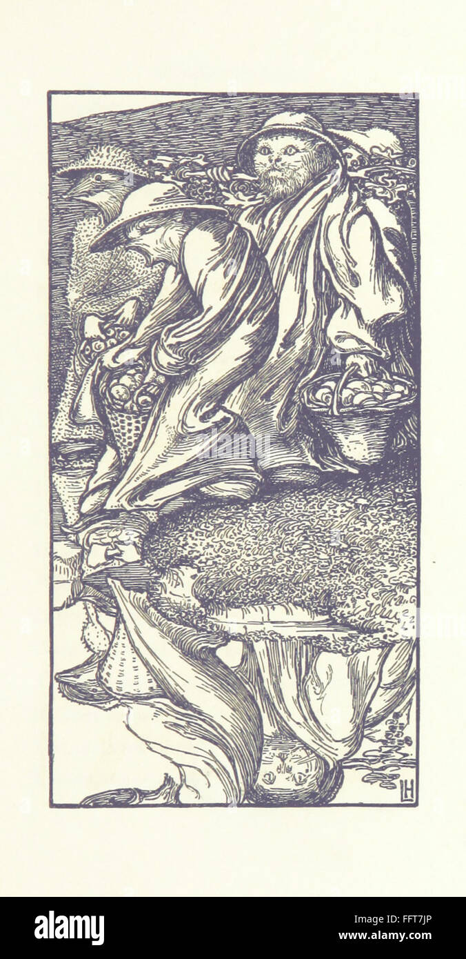 This vintage book contains Christina Rossetti’s poem *Goblin Market ...