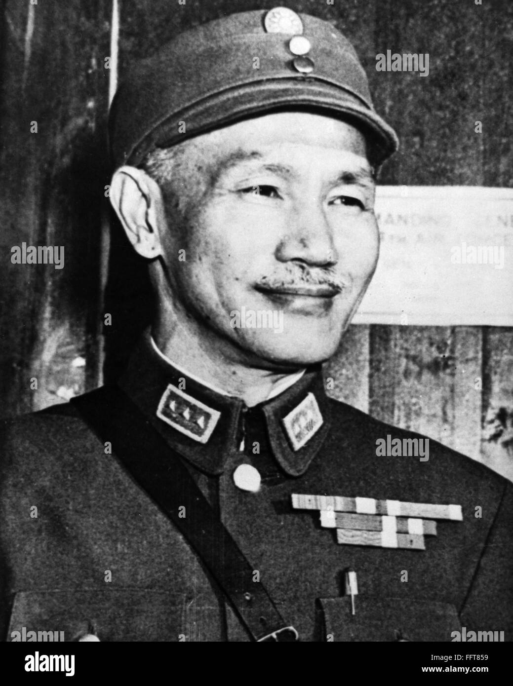 CHIANG KAI-SHEK (1887-1975). /nChinese general and politician ...