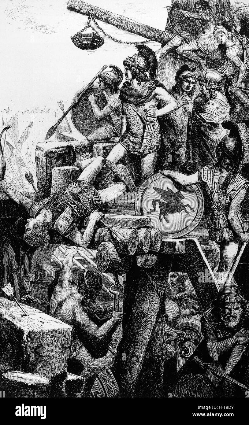 ALEXANDER THE GREAT /n(356-326 B.C.). King of Macedonia, 336-323 B.C ...