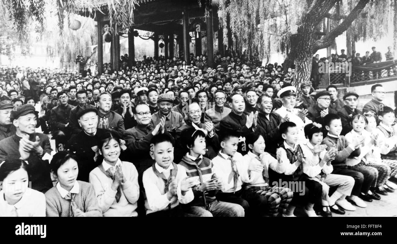 CHINA: NATIONAL DAY, 1975. /nGovernment and Communist Party officials ...