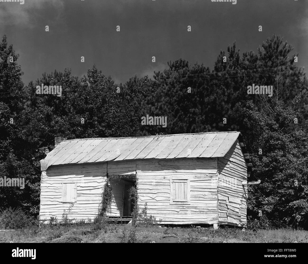 ALABAMA: SHACK, c1935. /nAn African American shack in Hale County ...