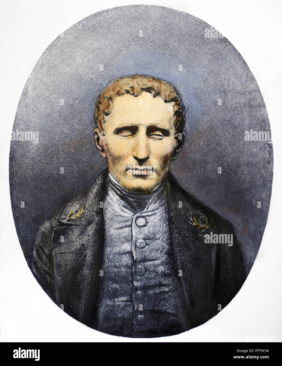 LOUIS BRAILLE (1809-1852). /nFrench teacher of the blind. Undated ...