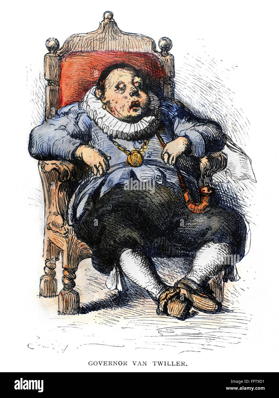 WOUTER VAN TWILLER /n(1580?-1656). Dutch administrator in America; governor of New Netherland ...