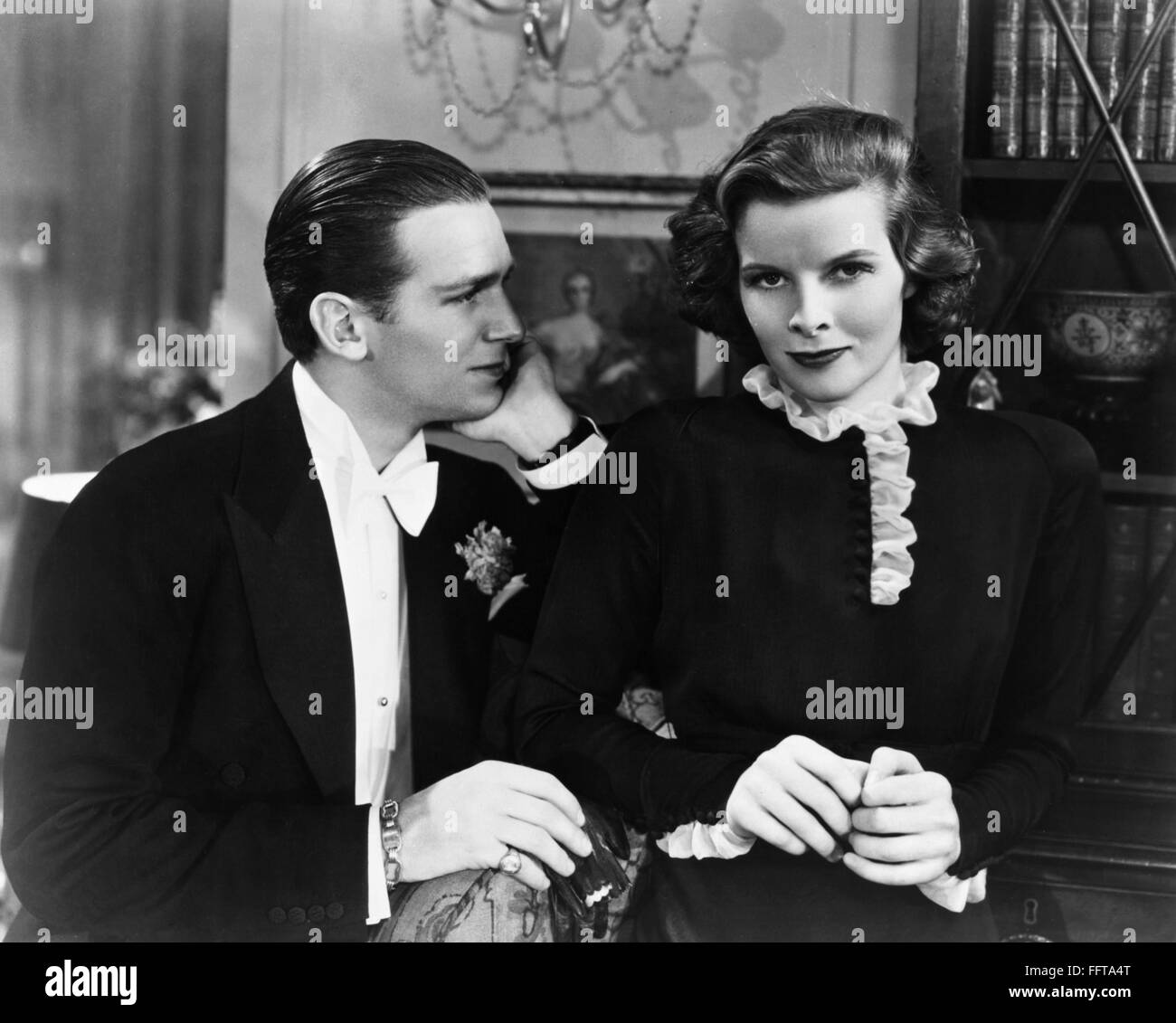 FILM: MORNING GLORY, 1933./nKatharine Hepburn and Douglas Fairbanks Jr ...